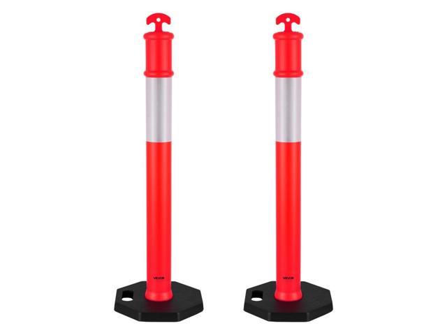 Click here for VEVOR 2 Packs Traffic Delineator Posts 48 in Traff... prices