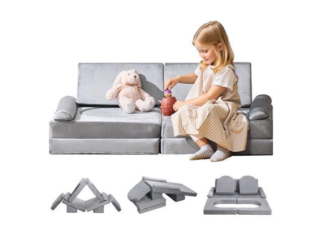 Click here for VEVOR Modular Kids Play Couch Sectional Toddler So... prices