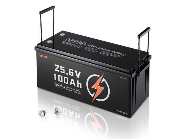 Click here for VEVOR 24V 100Ah LiFePO4 Lithium Battery Rechargeab... prices