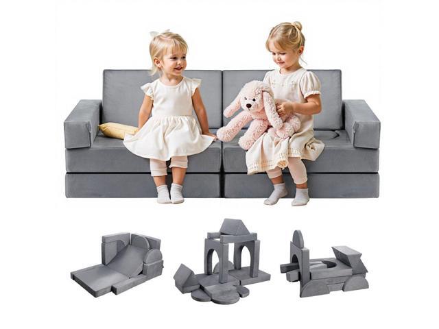Click here for VEVOR Modular Kids Play Couch Sectional Toddler So... prices