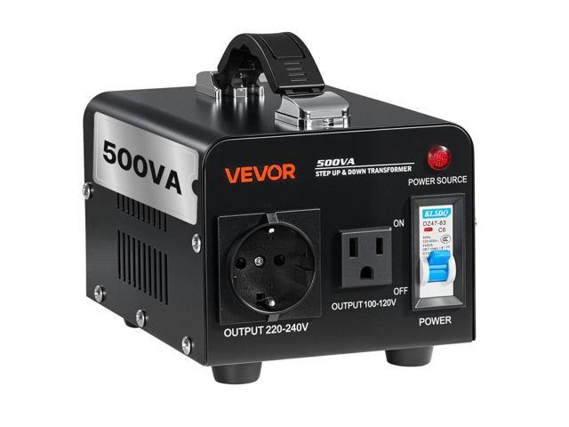 Click here for VEVOR Voltage Converter Transformer 500VA Step Up/... prices