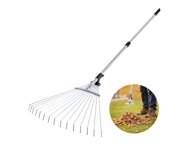 Click here for VEVOR Leaf Rake Steel Garden Rake 15-Tine with 32-... prices