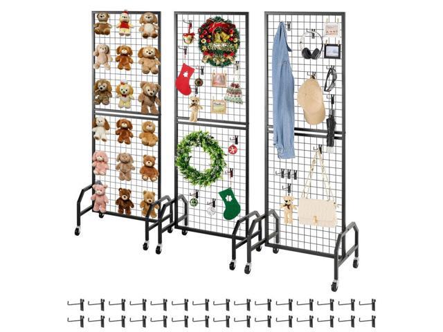 Click here for VEVOR 3 Packs Grid Wall Panel 1.9 x 5.4 ft Wire Di... prices