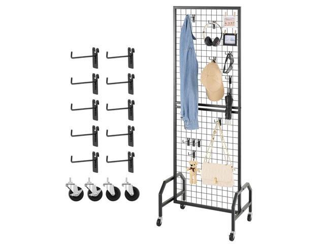 Click here for VEVOR Grid Wall Panel 1.9 x 5.4 ft Wire Display Ra... prices