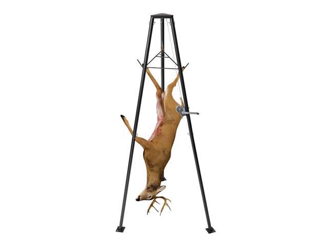 Click here for VEVOR Tripod Deer Hoist 500 lbs Game Hoist Winch L... prices