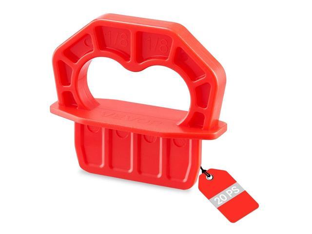 Click here for VEVOR 20 Pack 1/8 Inch Deck Board Spacers Red ABS... prices