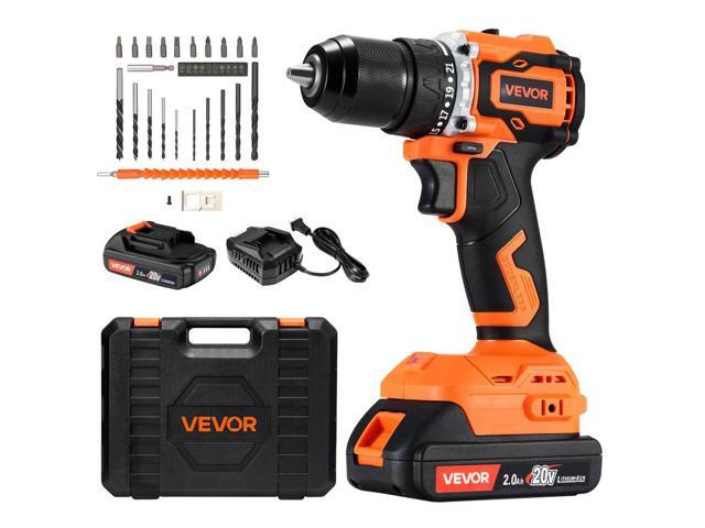Click here for VEVOR Cordless Drill Driver 1/2 inch Metal Chuck B... prices