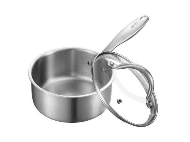 Click here for VEVOR 1.5 QT Saucepan Stainless Steel Saucepan wit... prices