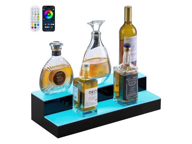Click here for VEVOR LED Lighted Liquor Bottle Display 2 Tiers 20... prices