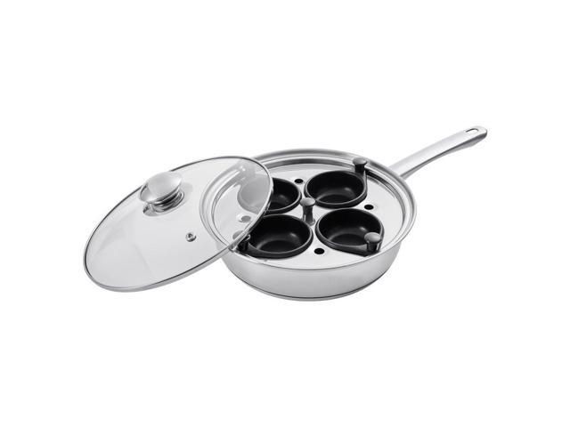 Click here for VEVOR 4-Cup Egg Poacher Pan Nonstick Poaching Skil... prices