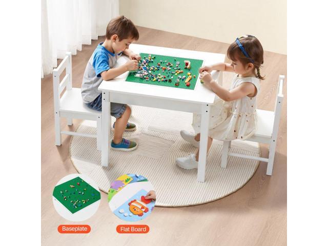 Click here for VEVOR 2 in 1 Kid Activity Table and 2 Chairs Set T... prices