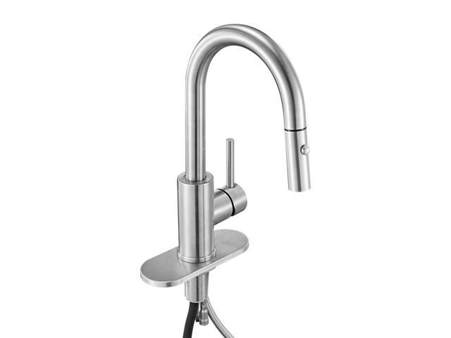 Click here for VEVOR Single Handle Sink Faucet Brushed Nickel Pul... prices