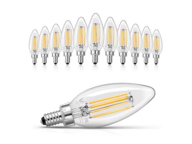Click here for VEVOR LED Candelabra Bulbs 12-Pack Dimmable Chande... prices