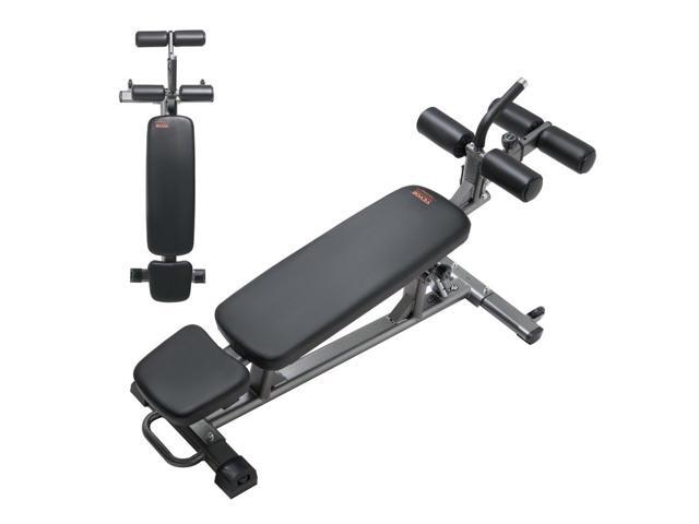Click here for VEVOR Sit Up Bench Curved Ab Bench 4 Adjustable He... prices