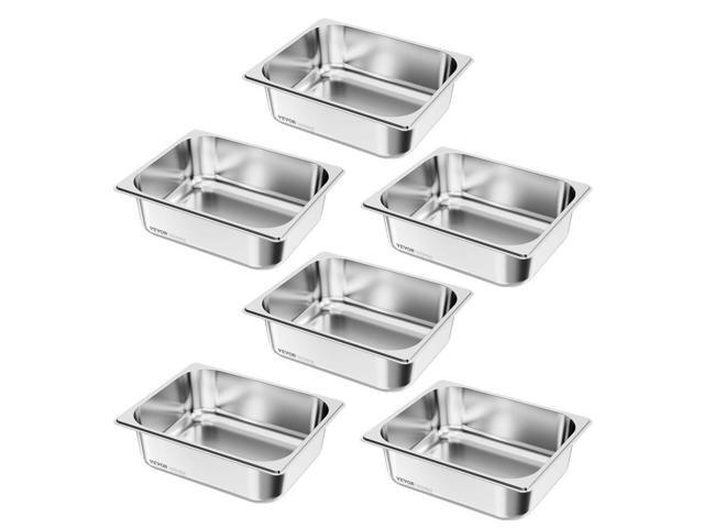 Click here for VEVOR 1/2 Size Hotel Pans Steam Table Pans 4 Inch... prices