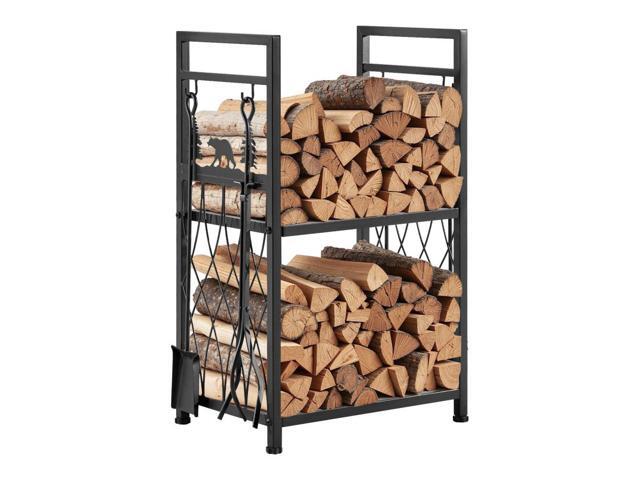 Click here for VEVOR 2 Tier Indoor Firewood Rack with Fireplace T... prices