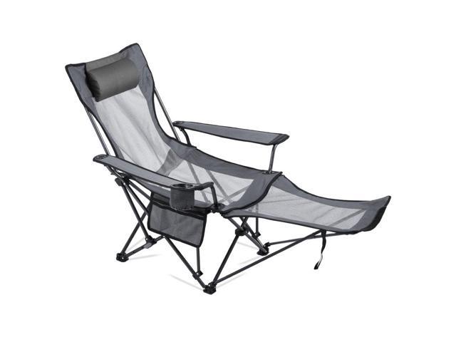 Click here for VEVOR Reclining Camping Chair Portable Folding Lou... prices