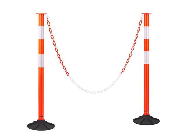 Click here for VEVOR 2 Packs Traffic Delineator Posts 34 in Safet... prices