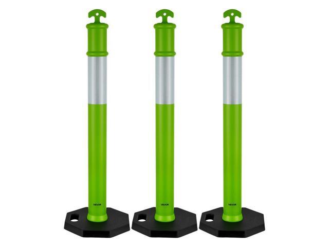 Click here for VEVOR 3 Packs Traffic Delineator Posts 48 in Safet... prices