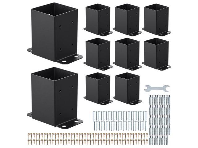 Click here for VEVOR 10Pcs 4x4 (Inner Size 3.6x3.6 in) Post Base... prices