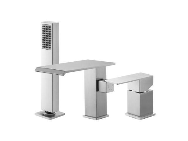 Click here for VEVOR Roman Tub Faucet 3 Hole Waterfall Bathtub Fa... prices