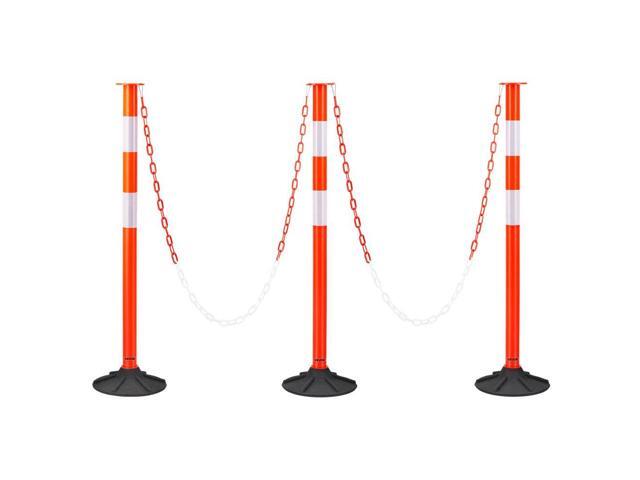 Click here for VEVOR 3 Packs Traffic Delineator Posts 34 in Safet... prices