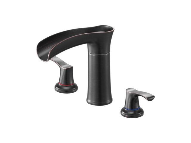 Click here for VEVOR Roman Tub Faucet 3 Hole Zinc Alloy Waterfall... prices