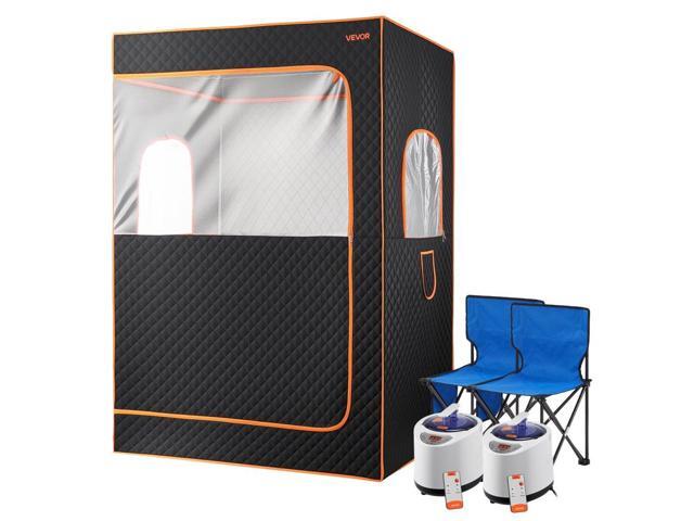Click here for VEVOR 2 Person Portable Steam Sauna Tent Full with... prices