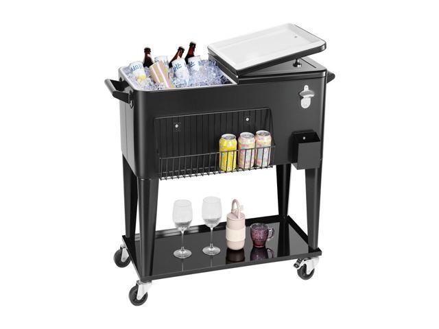Click here for VEVOR 80QT Rolling Ice Chest on Wheels Patio Party... prices