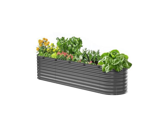 Click here for Metal Raised Garden Bed 8x2x2 ft Outdoor Galvanize... prices