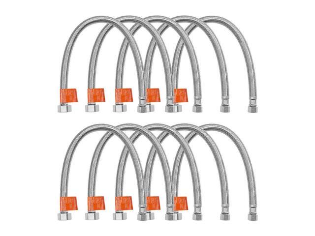 Click here for Faucet Supply Line Connector 16 in Length 10 PCS B... prices
