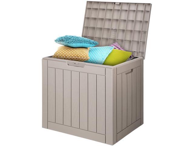 Click here for Outdoor Storage Box Resin Deck Box 31 Gallon Patio... prices