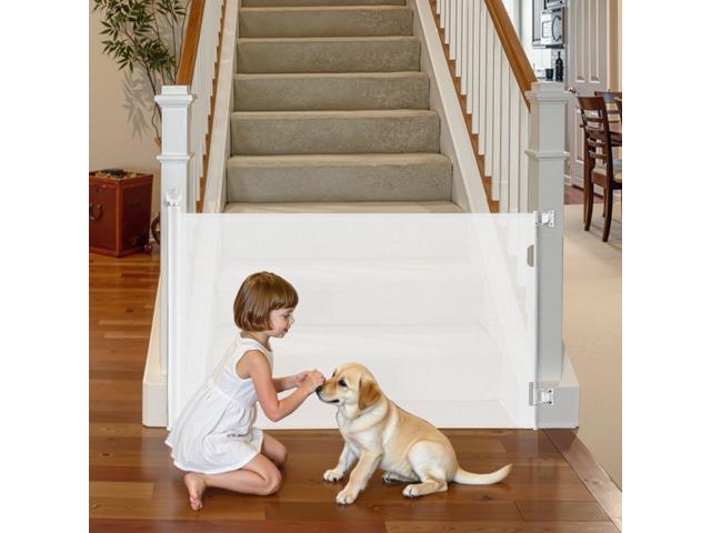 Click here for VEVOR Retractable Baby Gate Mesh Dog Gate 72.8 inc... prices