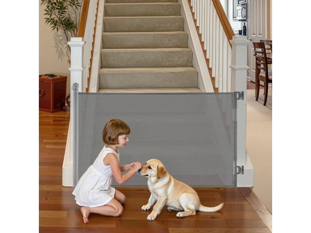 Click here for VEVOR Retractable Baby Gate Mesh Dog Gate 57 inch... prices