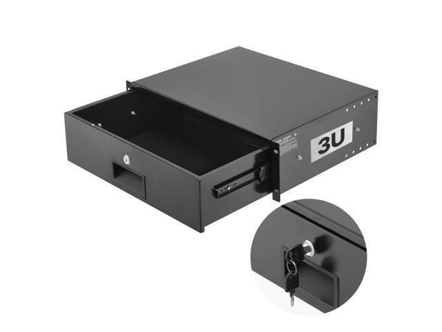 Click here for VEVOR 3U Rack Mount Drawer 50 lbs Lockable Drawer... prices