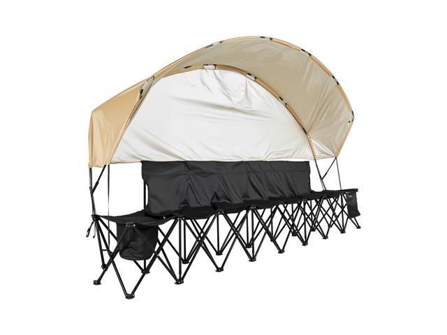 Click here for VEVOR Folding Chair Sport 6 Seat Sideline Bench wi... prices