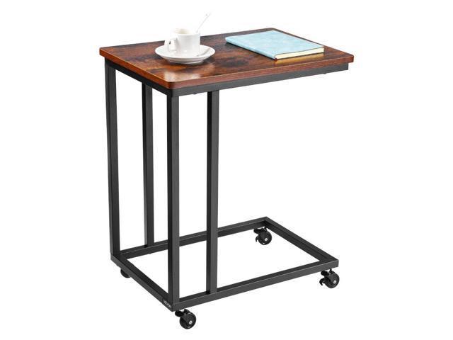 Click here for VEVOR C Table with Metal Frame Rolling Casters C S... prices