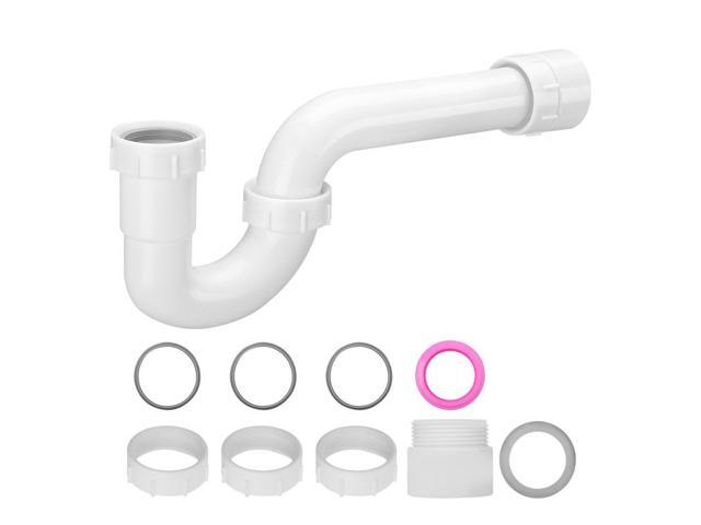 Click here for VEVOR P-Trap White Plastic P-Trap 1-1/2 in Kitchen... prices