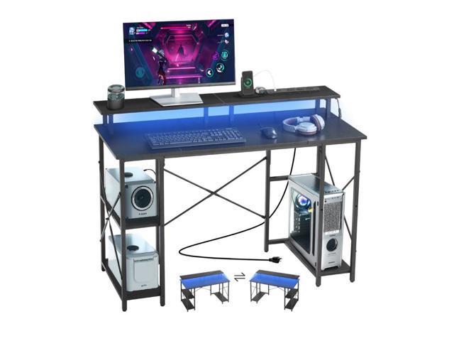 Click here for VEVOR 47 inch Computer Desk with Smart LED Light P... prices