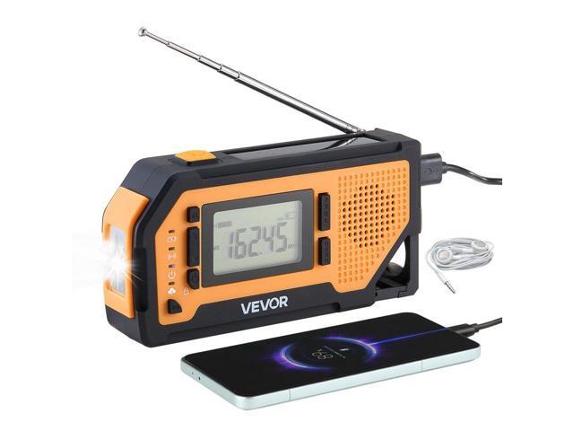 Click here for VEVOR Emergency Weather Radio Solar Hand Crank Eme... prices