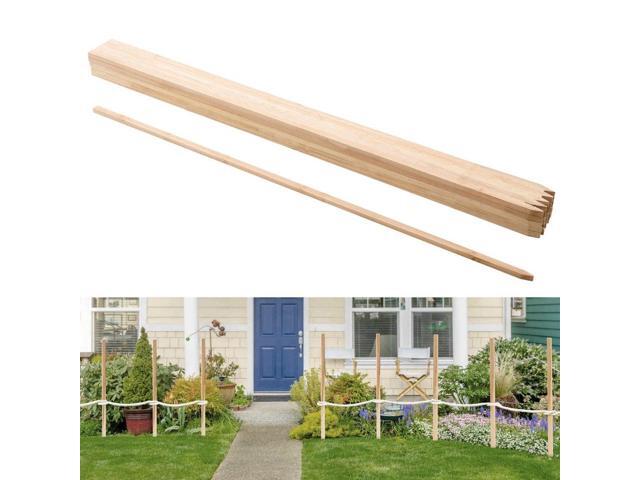 Click here for Wooden Garden Stakes 25Pcs 48x0.5x0.69 in Sturdy F... prices