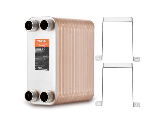 Click here for VEVOR 100 Plate Heat Exchanger 4*1-1/4 MNPT Ports... prices