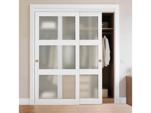 Click here for VEVOR Sliding Closet Door  72 (Double 37) x 80  3-... prices