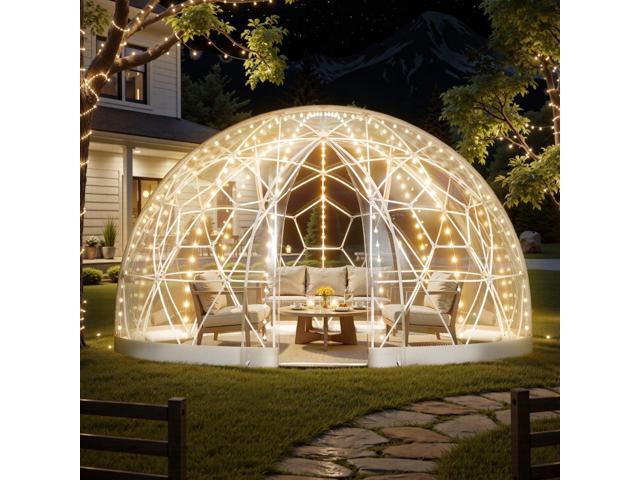 Click here for VEVOR Garden Dome Igloo  12 x 7.2 ft Outdoor Clear... prices