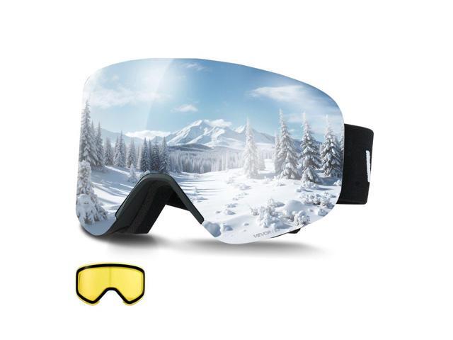 Click here for VEVOR Frameless Ski Goggles  Magnet Cylindrical Le... prices