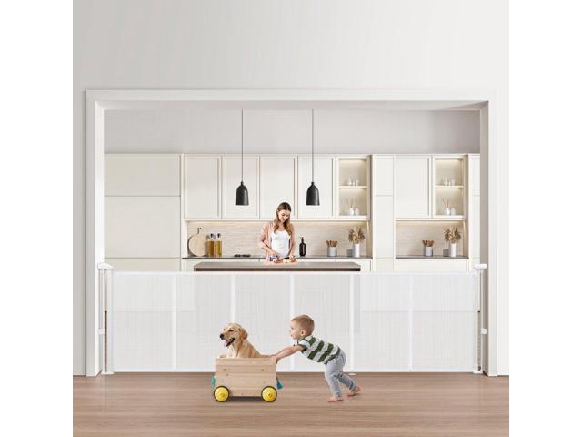 Click here for VEVOR Retractable Baby Gate  34 inch Tall  Extends... prices