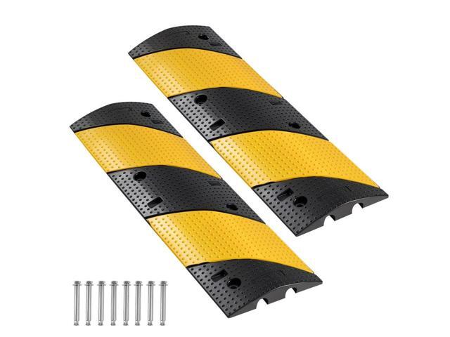 Click here for VEVOR 40 in Rubber Speed Bump  2 Pack  2 Channel H... prices