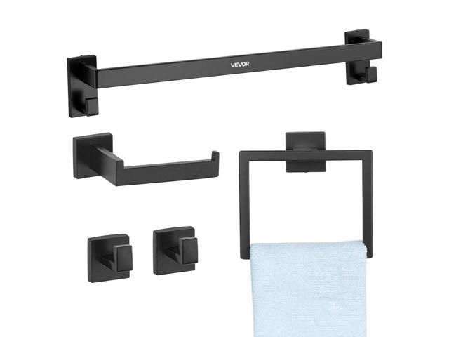 Click here for VEVOR Matte Black Bathroom Hardware Set  5 Pieces... prices