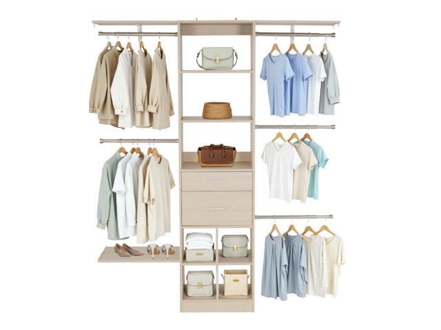 Click here for VEVOR Closet System with 2 Drawers  Adjustable Hei... prices