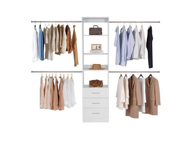 Click here for VEVOR Closet System with 3 Drawers  Adjustable Hei... prices